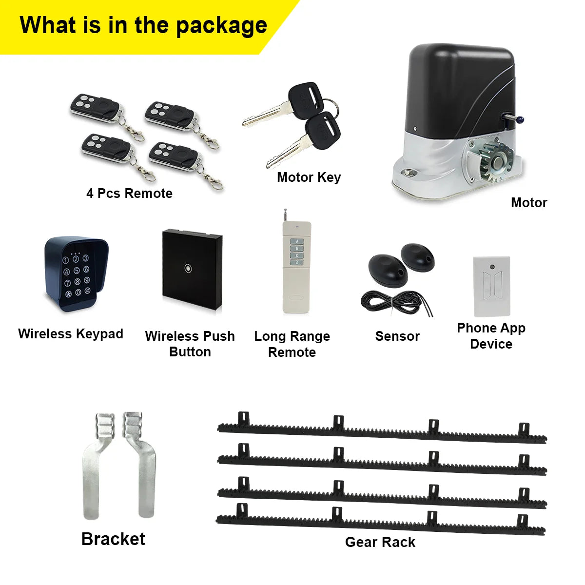 Best Automatic Sliding Gate Opener Motor With Phone App Gatomate