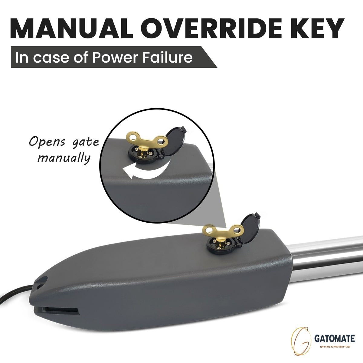 Single Swing Small Gate Opener Kit Build Your Own Gatomate