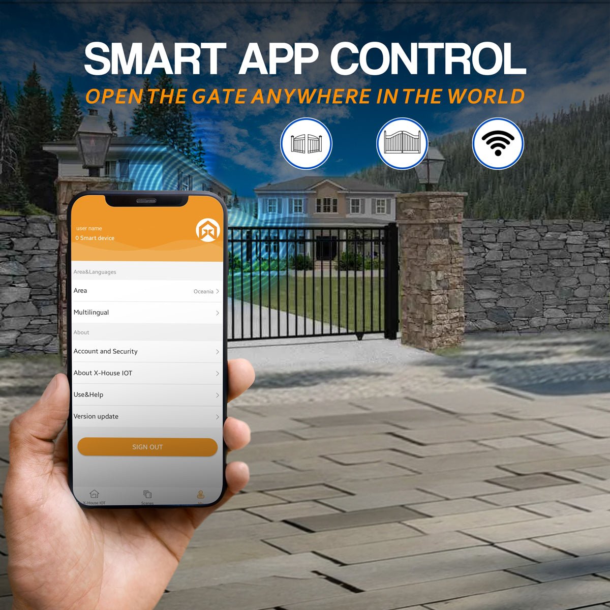 Best Price Automatic Sliding Gate Opener Motor with phone App