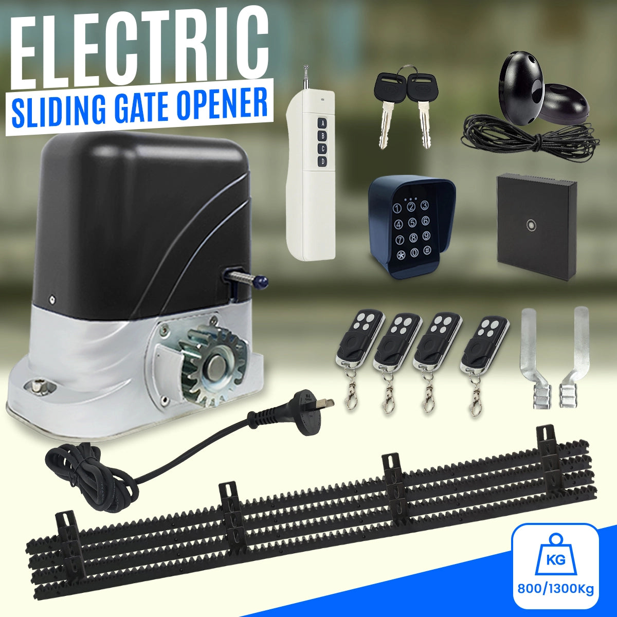 Best High-Speed Electric Sliding Gate Opener Kits Driveway Gates